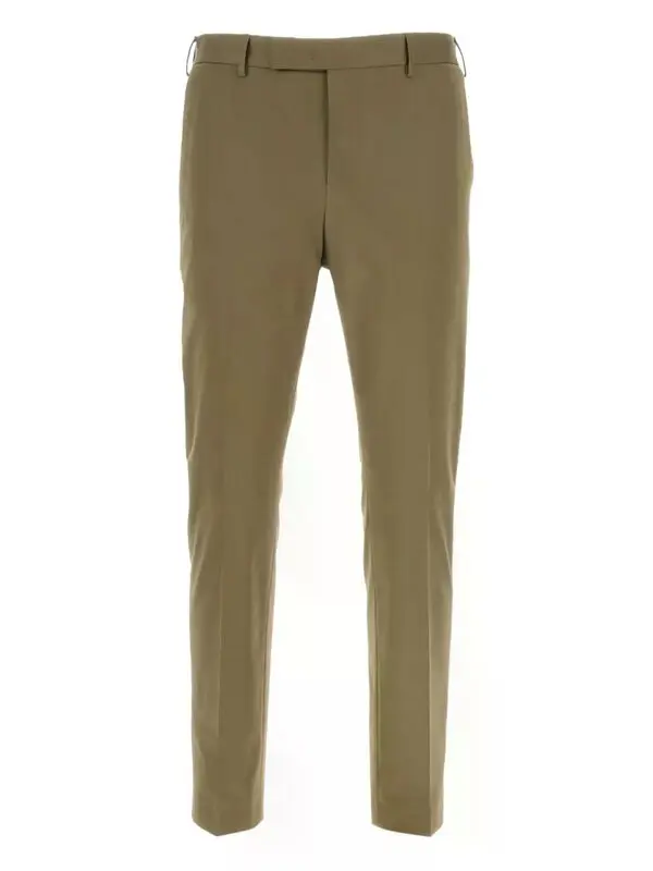 PT TORINO Straight-leg Trousers - Green