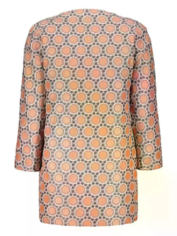 MOORER Geometric-pattern Jacket