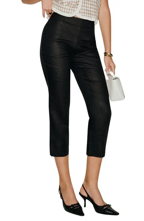 REFORMATION Petra Low-rise Pedal Pusher Pants