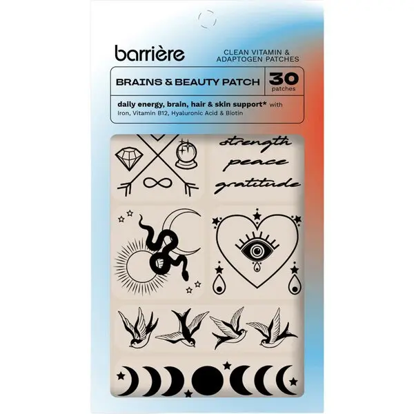 BARRIERE Brains And Beauty Patch 30ct Black