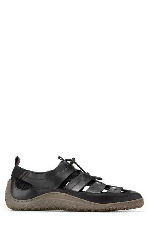 Cole Haan Zerogrand Tidetrek Fisherman Sandal - Black/Black