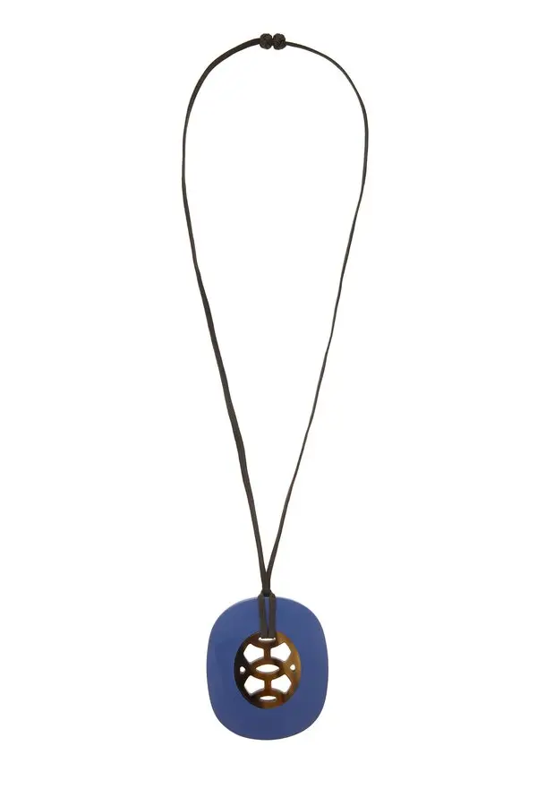 Hermès Lift Necklace - Blue
