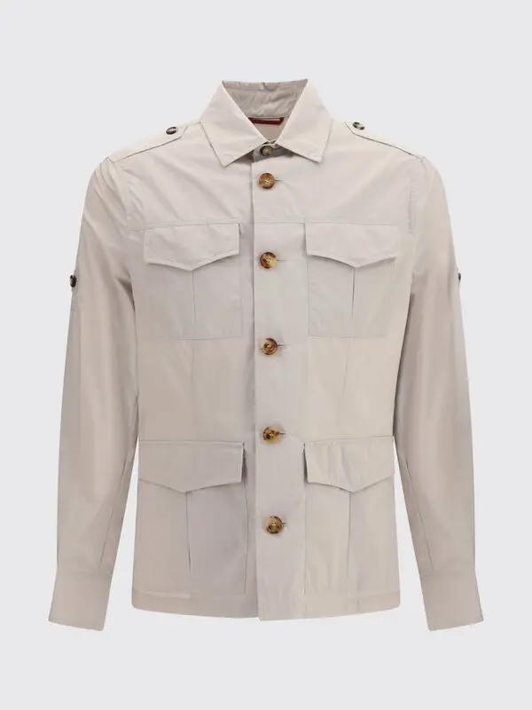 Brunello Cucinelli Cotton Blend Lightweight Jacket