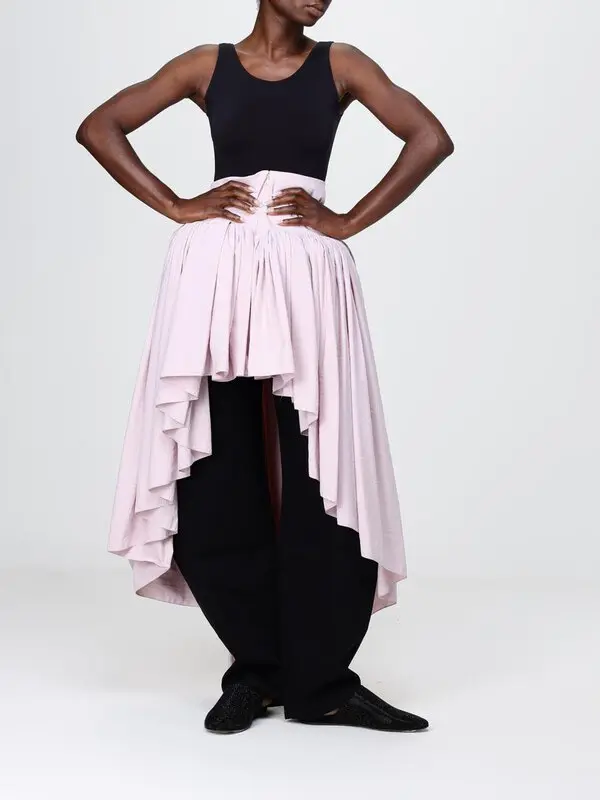Alaïa Wide Leg Jeans - Black