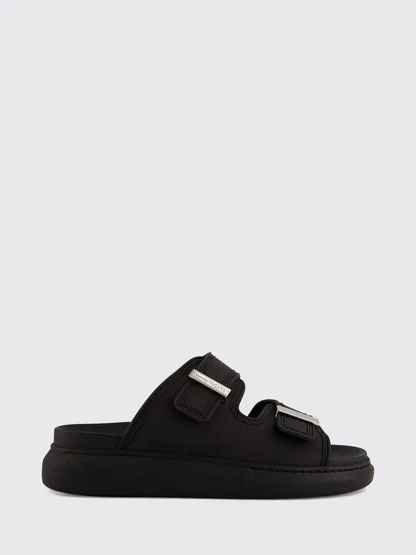 Alexander McQueen Hybrid Rubber Sandals - Black