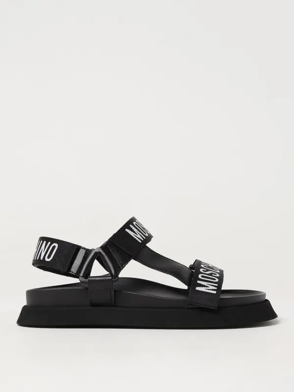 Moschino Heeled Sandals - Black