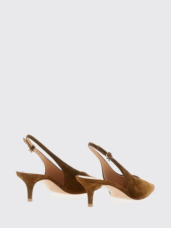 GIANVITO ROSSI Slingback Pumps - Brown