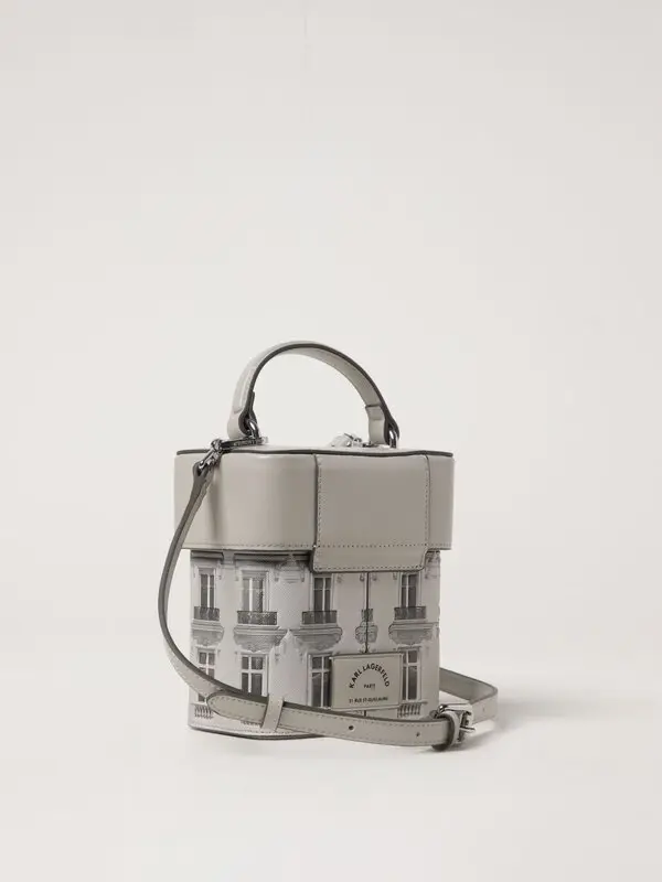 Karl Lagerfeld Architectural Print Mini Bag