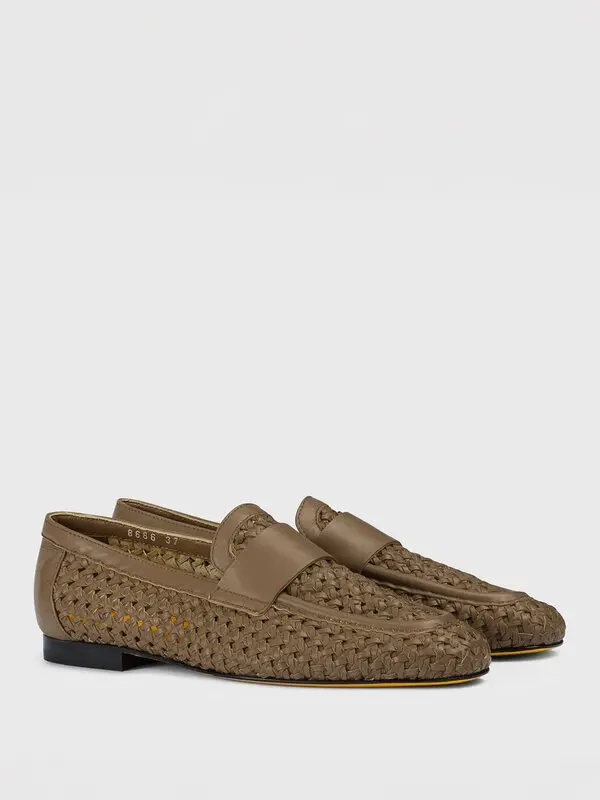 DOUCAL'S Woven Loafer - Mud