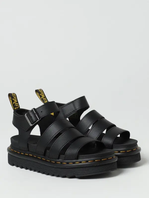 Dr. Martens Heeled Strappy Sandal - Black