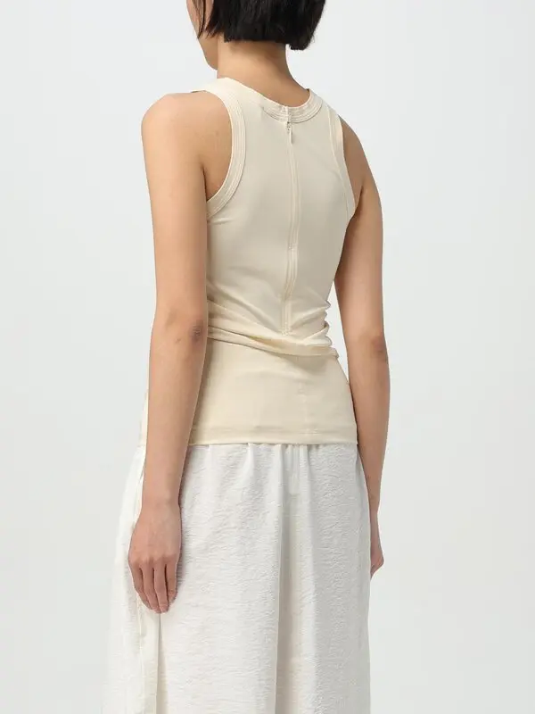 TOTEME Ribbed T-shirt - Beige