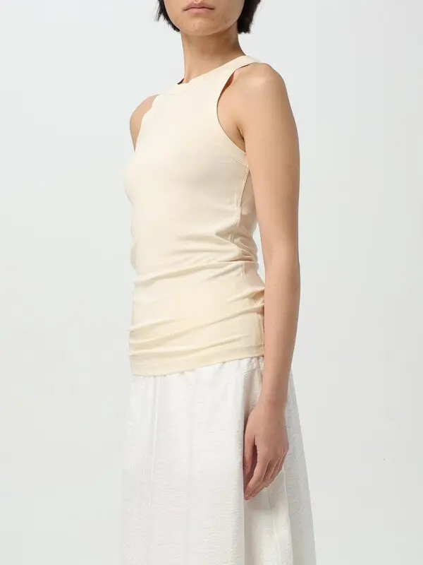 TOTEME Ribbed T-shirt - Beige