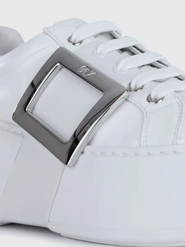 ROGER VIVIER Viv Run Buckled Sneakers