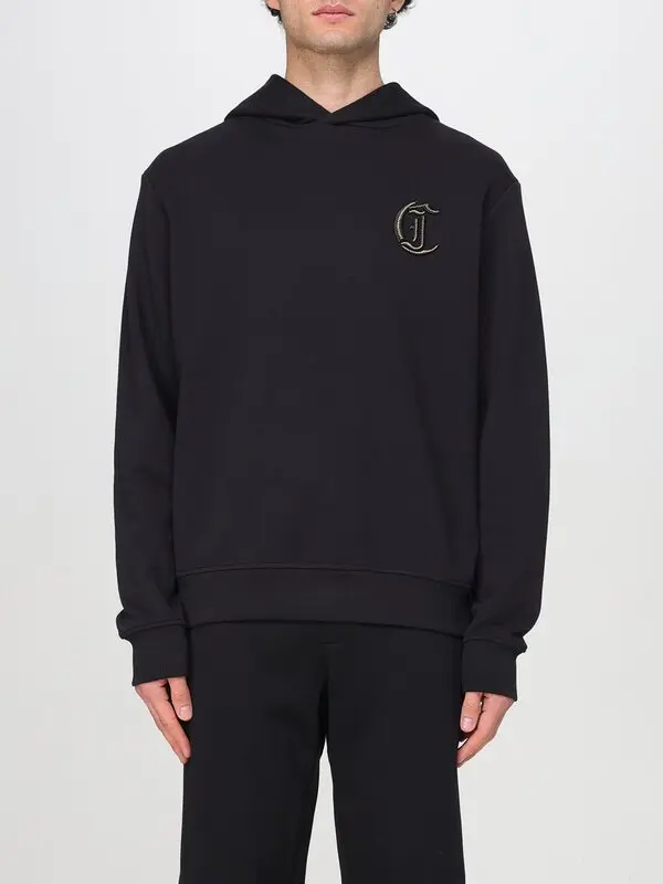 Just Cavalli Embroidered Logo Hoodie
