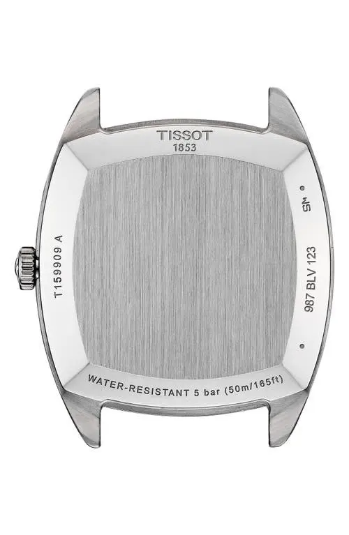 TISSOT Stylist Leather Strap Watch