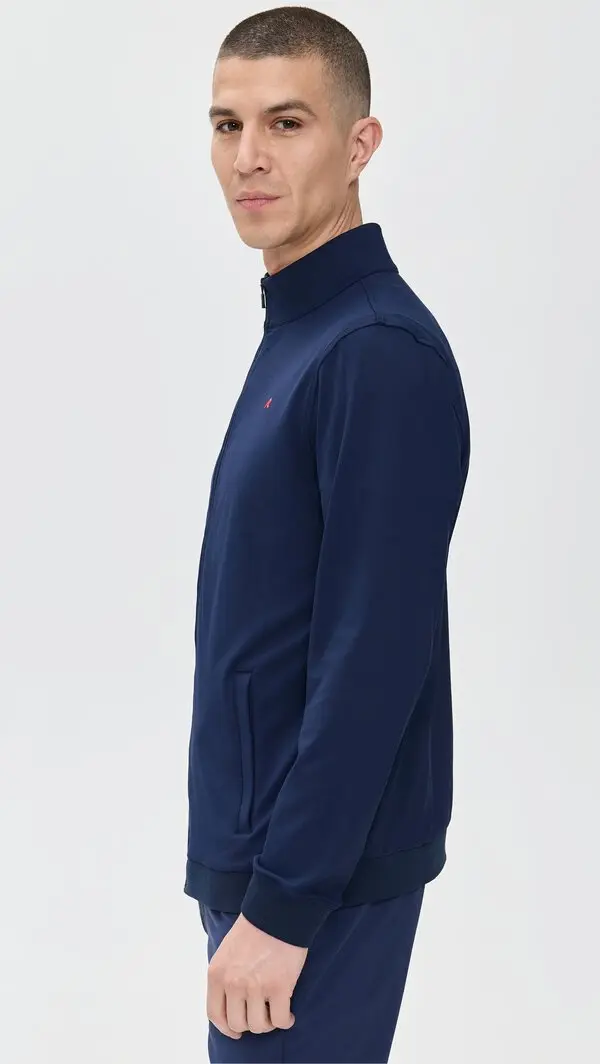 REDVANLY Wilder Lightweight Jacket - Midnight Navy