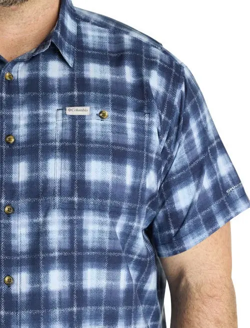 Columbia Big & Tall Utilizer Sport Shirt - Collegiate