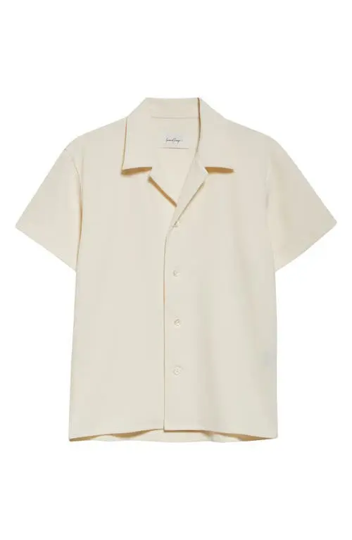SECOND / LAYER Avenue Camp Shirt - White 0053