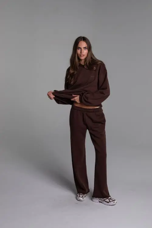 LDMA Heritage Cotton Terry Hoodie - Coffee