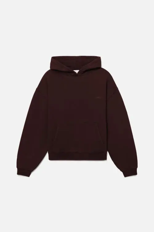 LDMA Heritage Cotton Terry Hoodie - Coffee