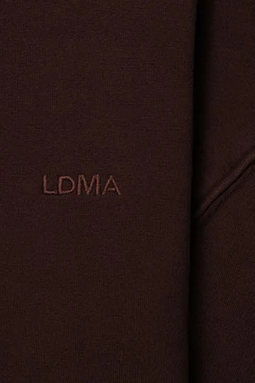 LDMA Heritage Cotton Terry Hoodie - Coffee