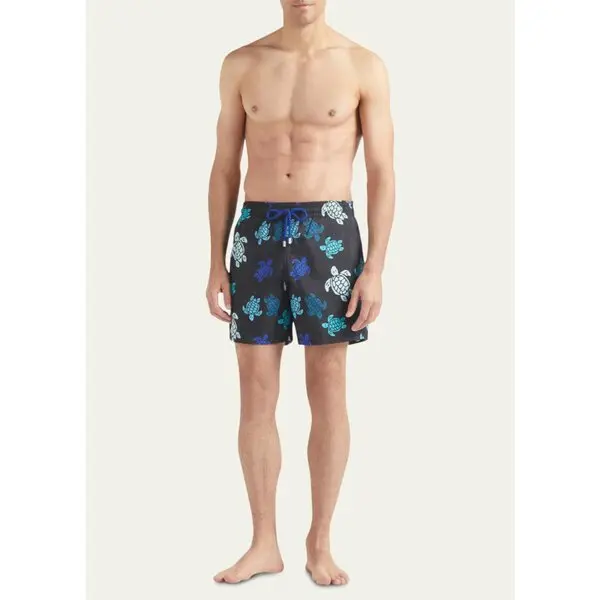 Vilebrequin Turtle-print Swim Shorts