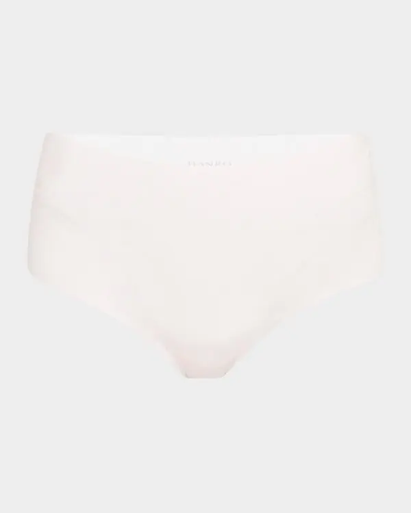 Hanro Invisible Cotton Full Mid-rise Briefs - White