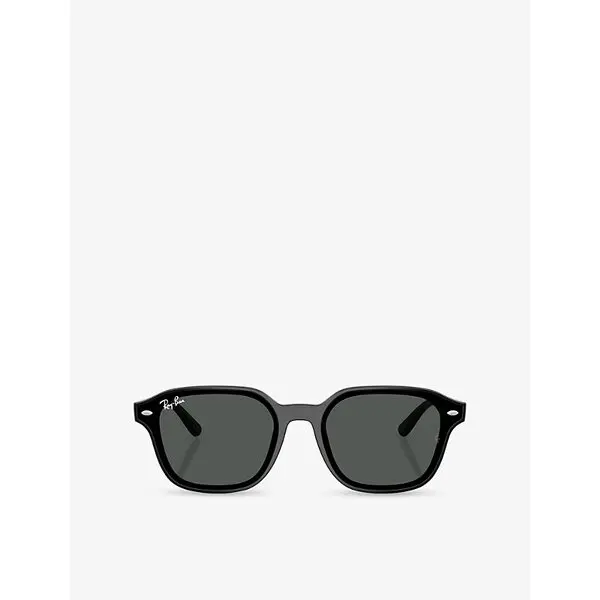 Ray-ban Square-frame Nylon Sunglasses - Black