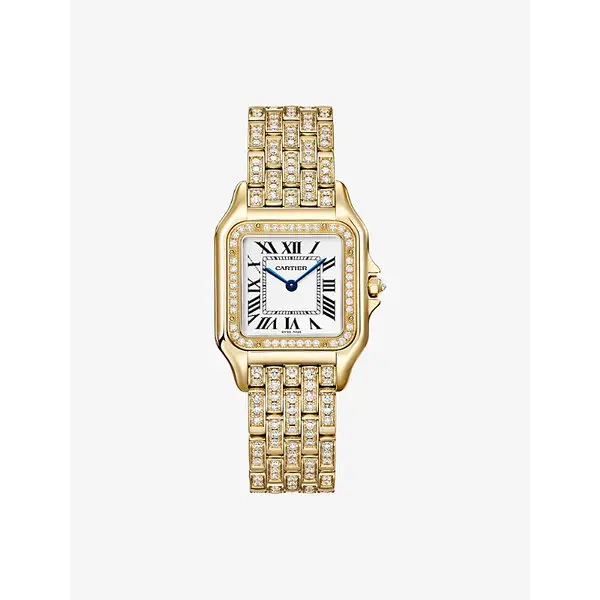 CARTIER Panthère De Watch Crwjpn0060 - Gold