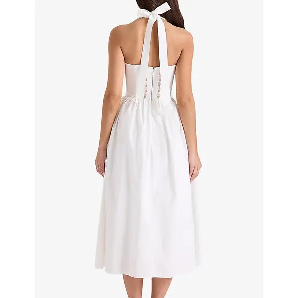 jersey dress with drawstring Jersey Drawstring Waist Dress Large / Black