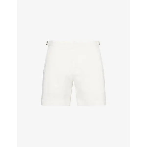 Orlebar Brown Regular-fit Stretch-cotton Shorts - Sea Mist