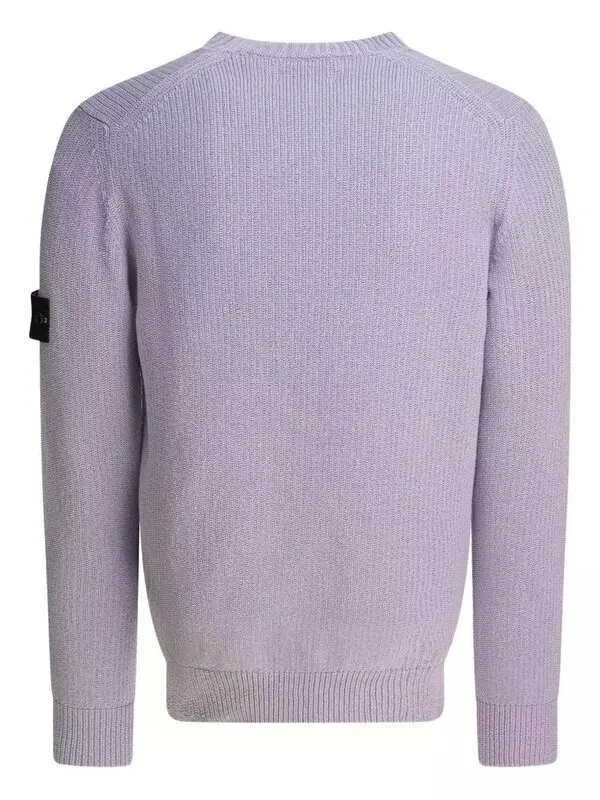 Stone Island Ribbed Crew-neck Sweater