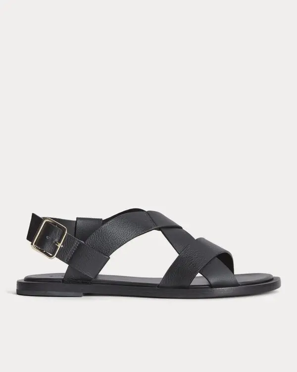 Everlane City Strap Sandal - Black