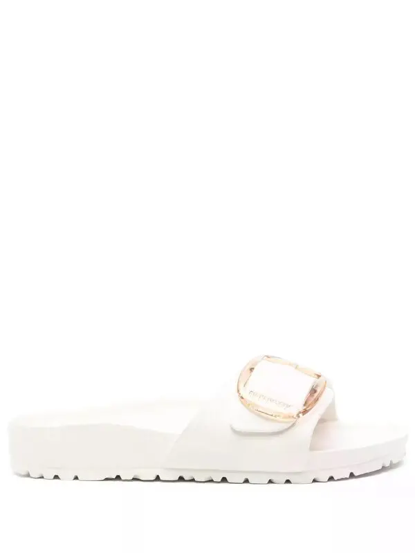 BIRKENSTOCK Madrid Big Buckle Slides - Neutrals