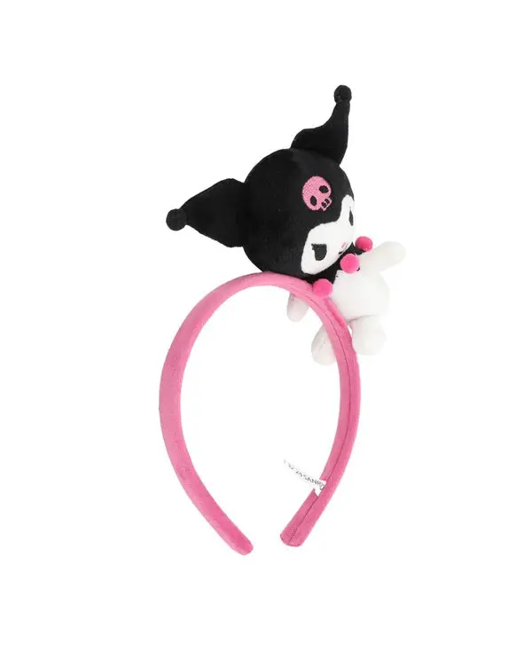 KUROMI Headband With Plush Charm