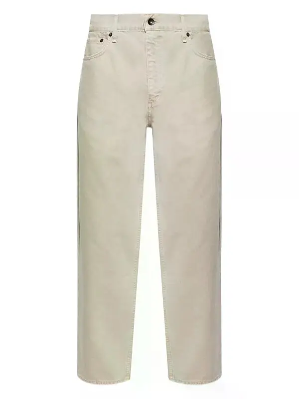 Rag & Bone Cotton Straight Leg Jeans
