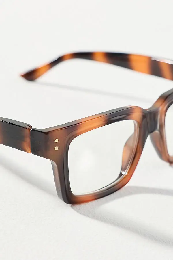 PEEPERS Xoxo Square Blue Light Readers - Tortoise