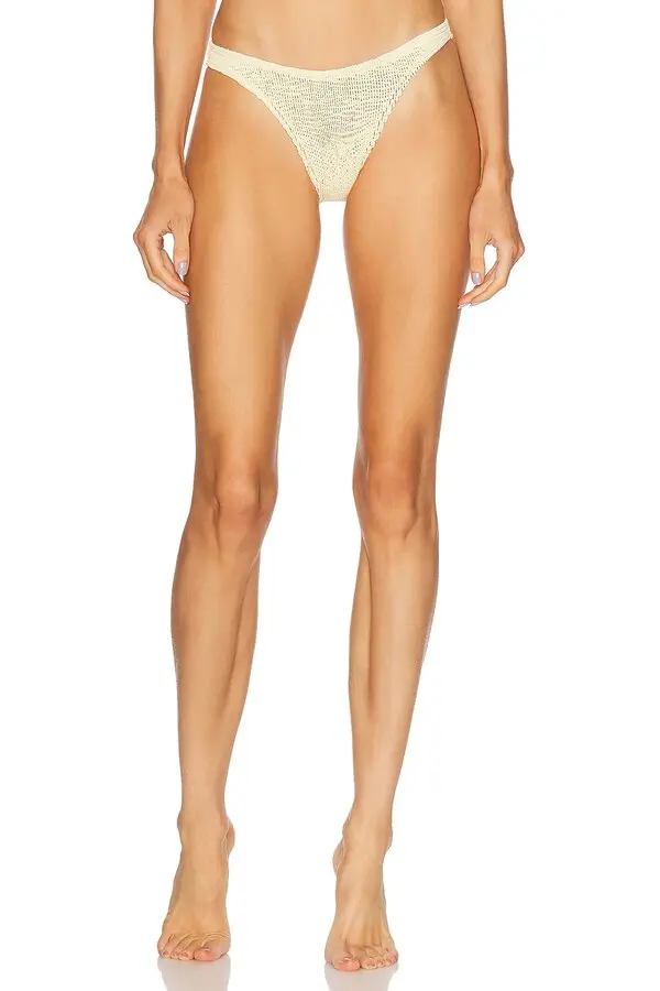 Bond Eye Scene Brief Bikini Bottom - Butter Two Tone