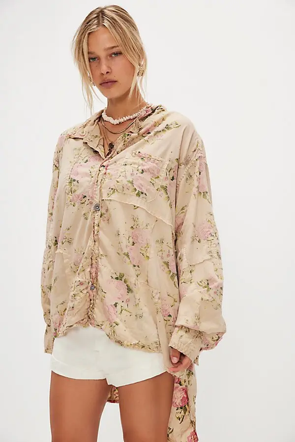 MAGNOLIA PEARL Workshirt - Printed Adison