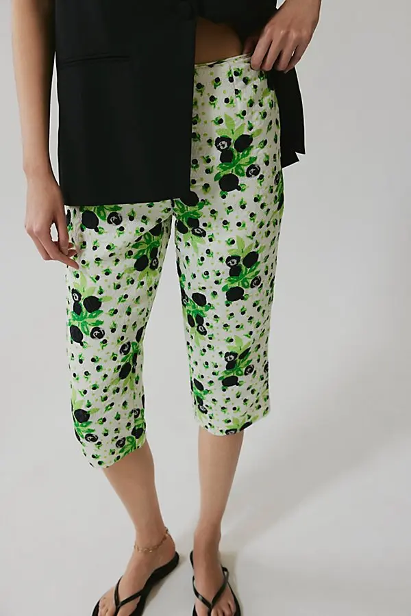 Anna Sui Capri Pants