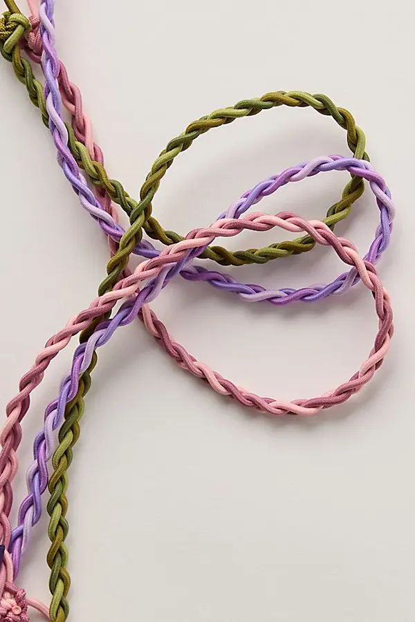 RIP TIE Tangle Free Braided Hair Ties, Set Of 3 - Desert Solace