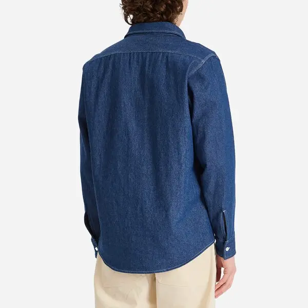 RANDY'S GARMENTS 3 Pocket Work Shirt Presented By - Double Washed Denim
