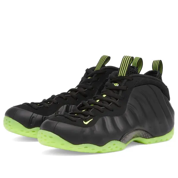 Nike Air Foamposite One Sneaker - Black/volt