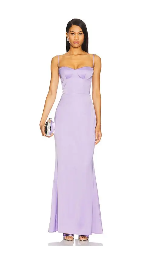 Katie May Yasmin Gown - Light Amethyst