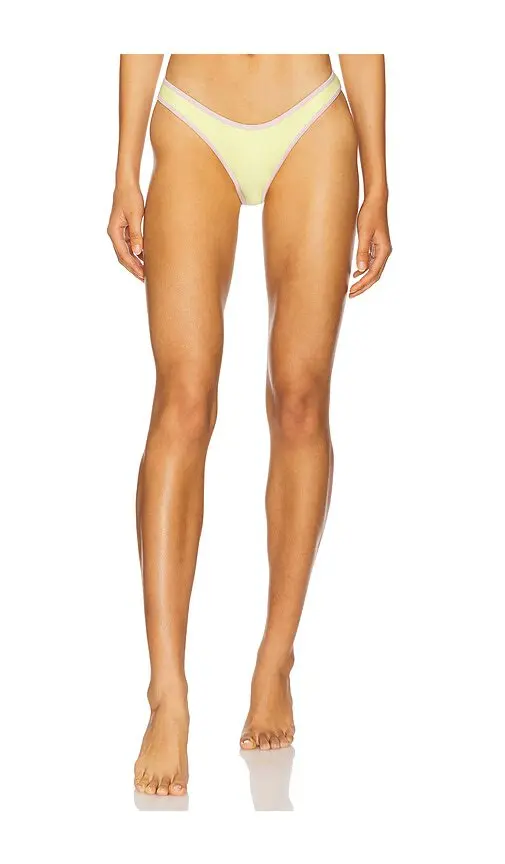 LOVERS AND FRIENDS Ayo Bikini Bottom - Yellow & Pink