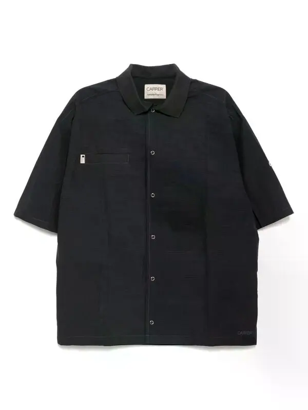 CARRER Seersucker Light Shirt - Blue