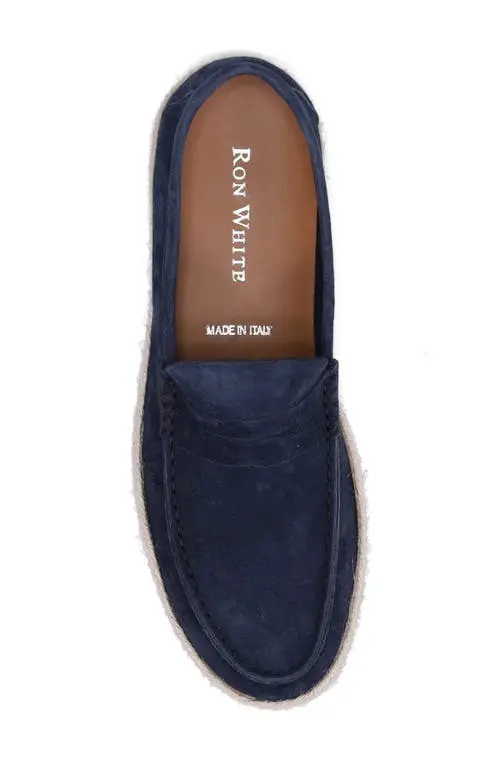 Ron White Dylan Penny Loafer Sneaker - Navy