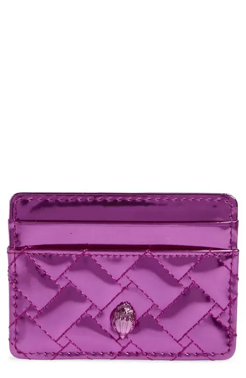 Kurt Geiger Kensington Card Holder - Fuchsia