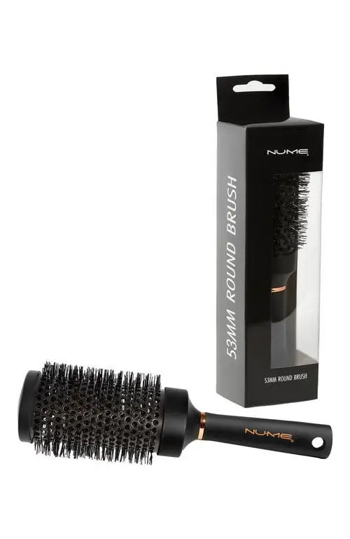 NUME Ionic Round Brush - Black