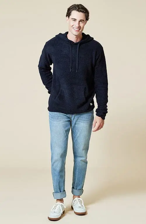 SOFTIES Ultra-soft Marshmallow Hooded Sweatshirt - Black